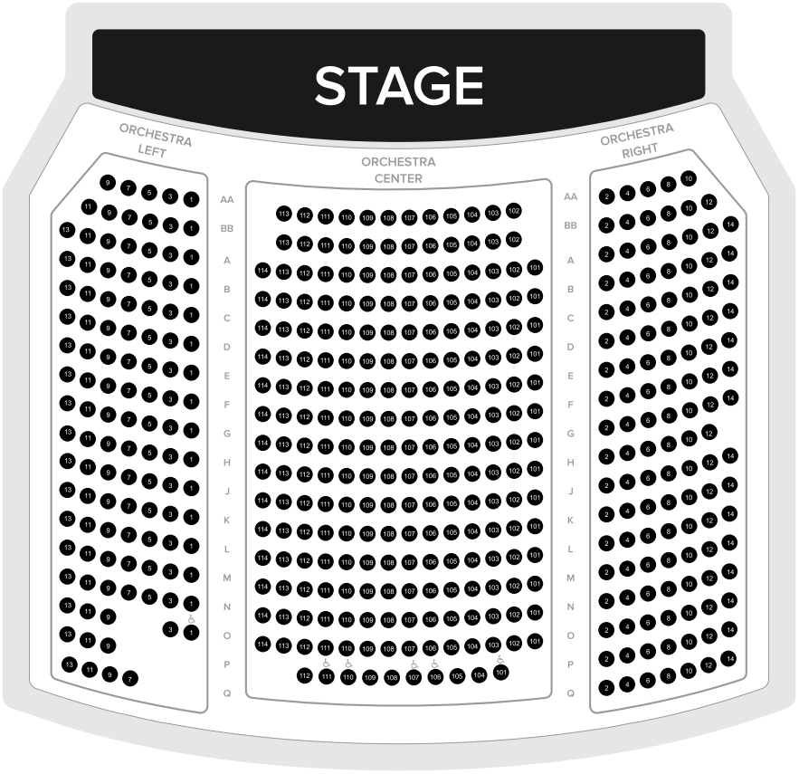 Fitzgerald Theater Seating Map Pdf Seating Charts - Infoupdate.org